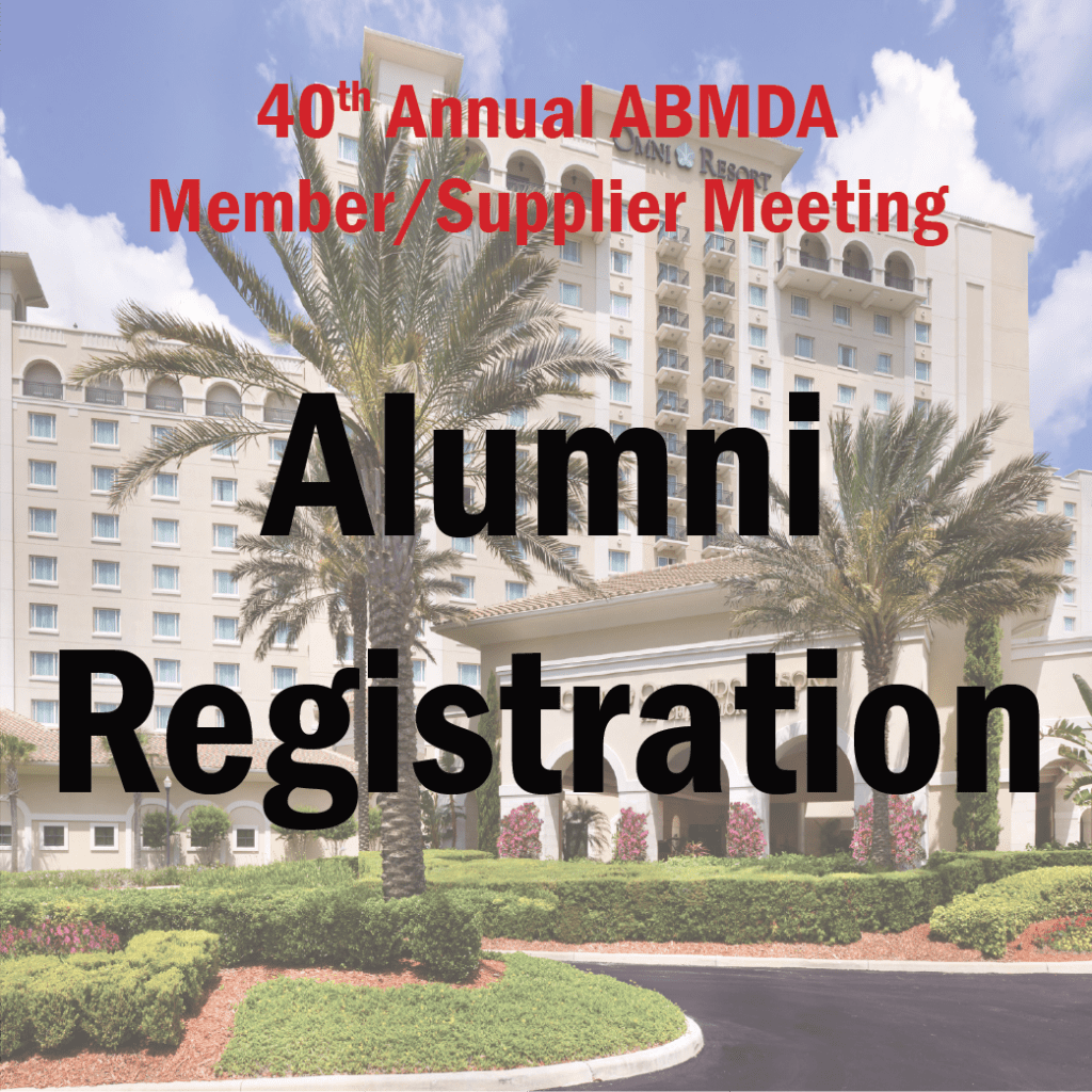 Alumni Registration* - ABMDA, Inc.